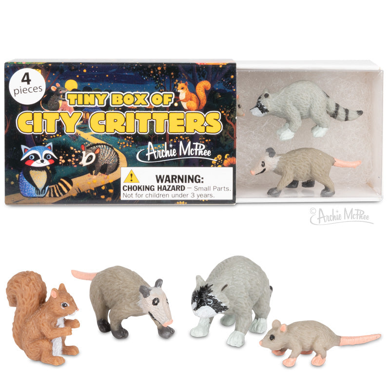 Tiny Box of City Critters – Archie McPhee