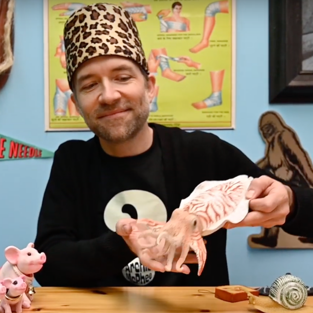 Archie Mcphee Archives with Mr. Q: episode one – Archie McPhee