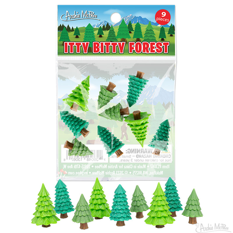Itty Bitty Forest - Bag of 9 – Archie McPhee