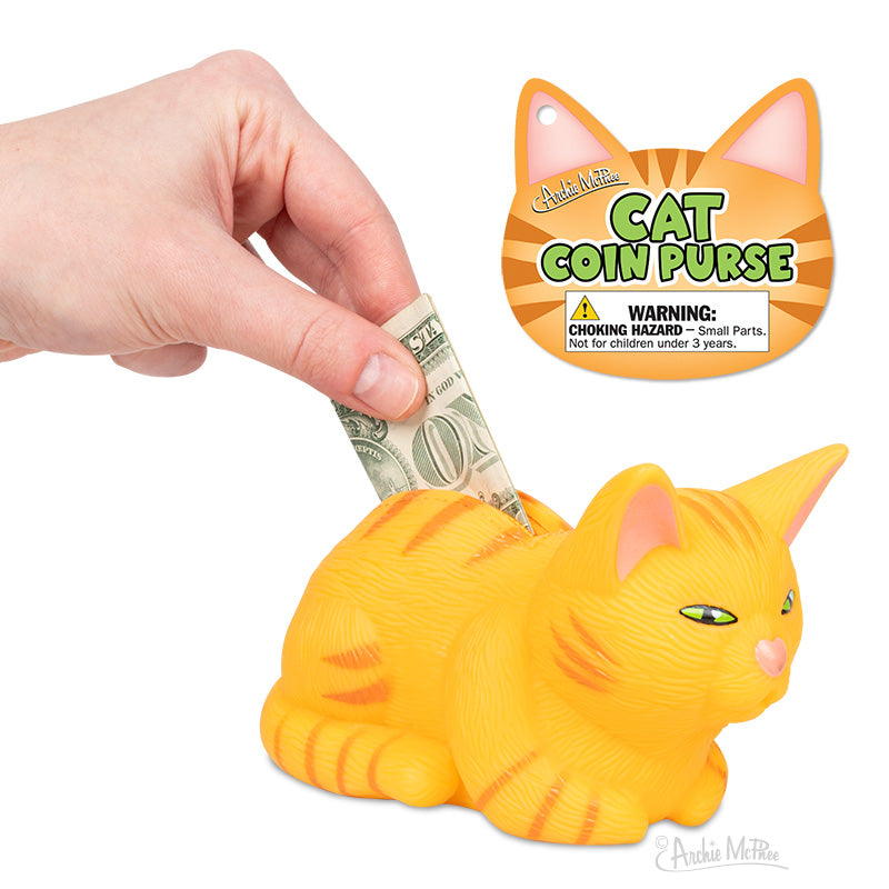 Orange Tabby Cat Coin Purse – Archie McPhee