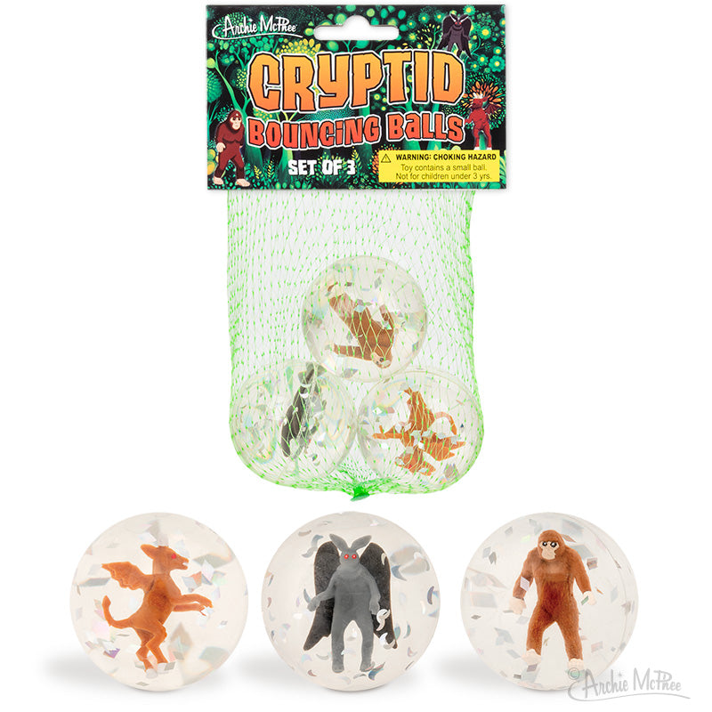 Cryptid Bouncing Balls – Archie McPhee