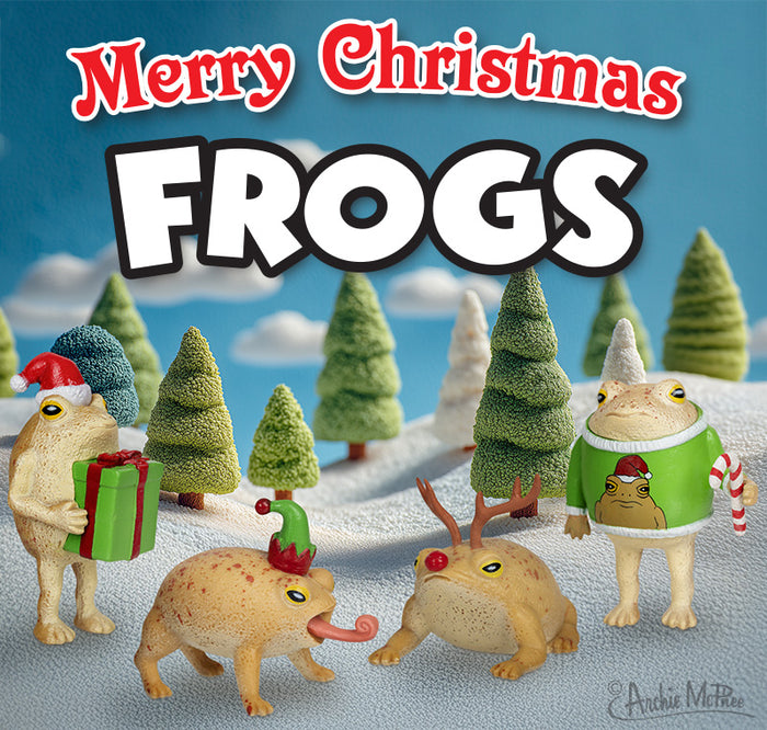 Merry Christmas Frogs – Archie McPhee