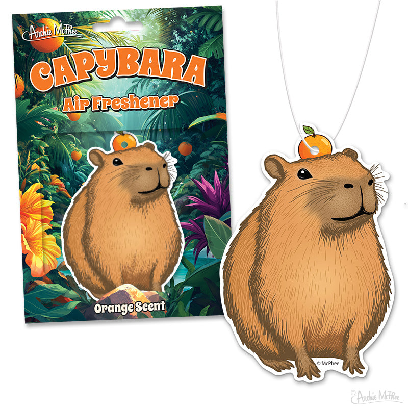 Capybara Air Freshener – Archie McPhee