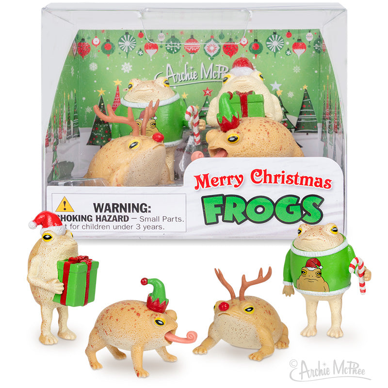 Merry Christmas Frogs – Archie McPhee