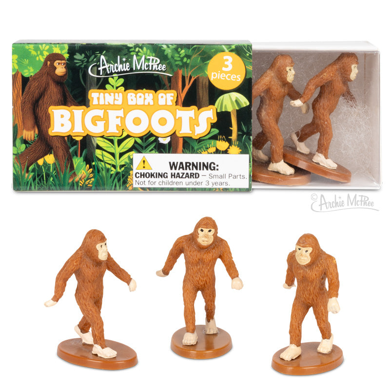 Tiny Box of Bigfoots – Archie McPhee