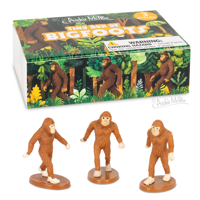 Tiny Box of Bigfoots – Archie McPhee