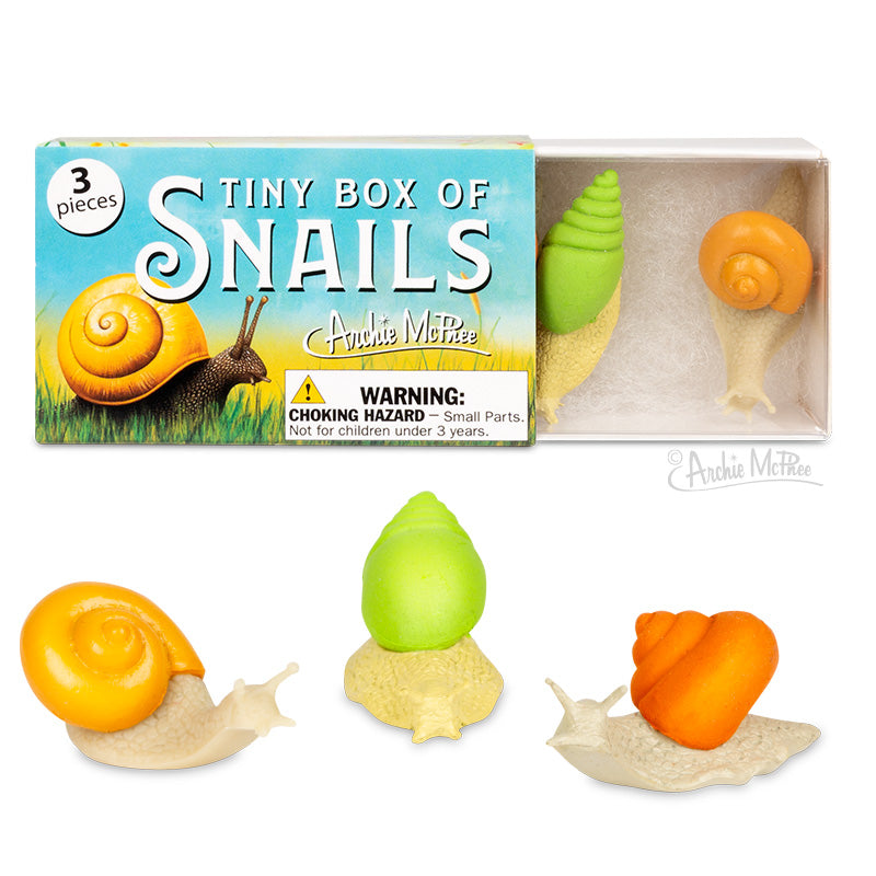 Tiny Box of Snails – Archie McPhee