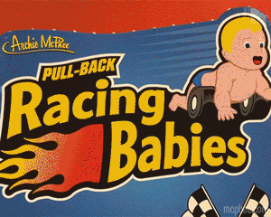 Racing Babies - Set of 4 – Archie McPhee