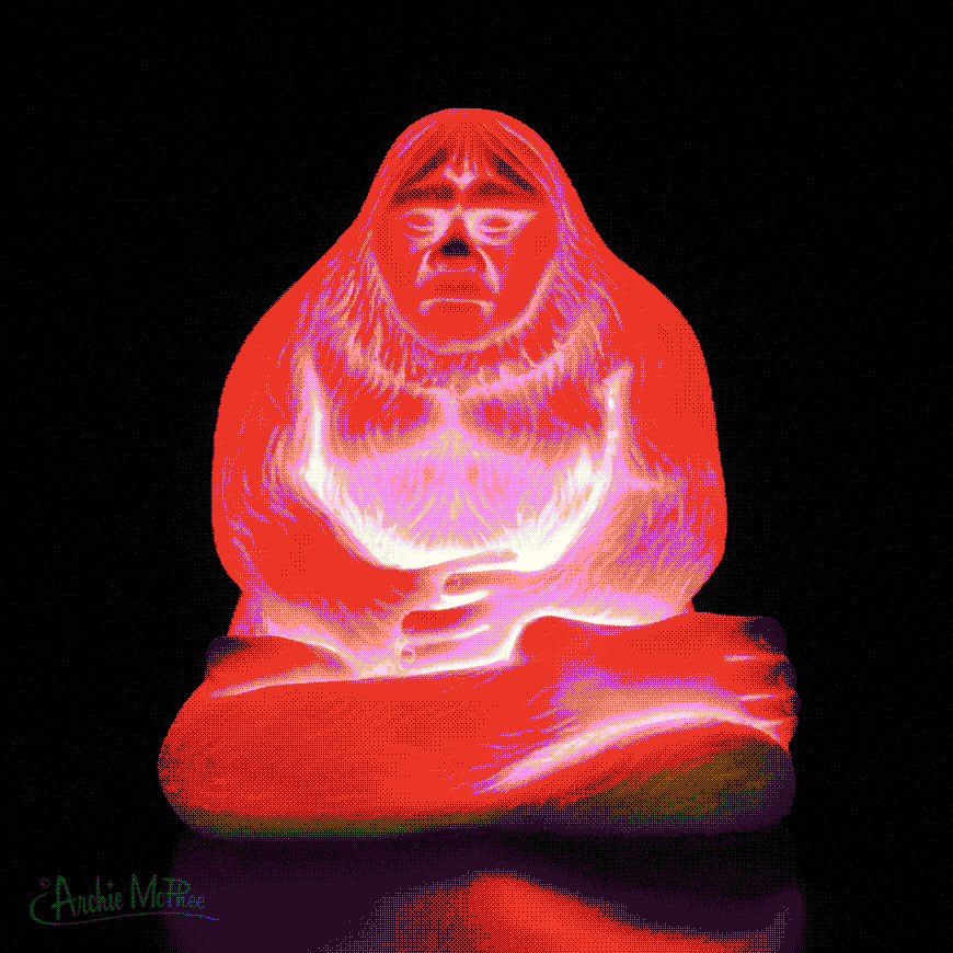 Bigfoot Night Light – Archie McPhee