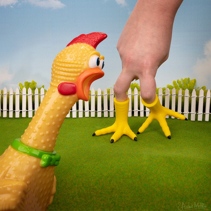 Chicken Feet - Set of 2 Chicken Feet Finger Puppets – Archie McPhee