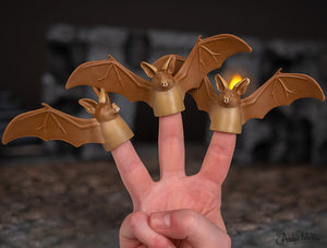 Finger Bats - Set of 3 Bat Finger Puppets – Archie McPhee