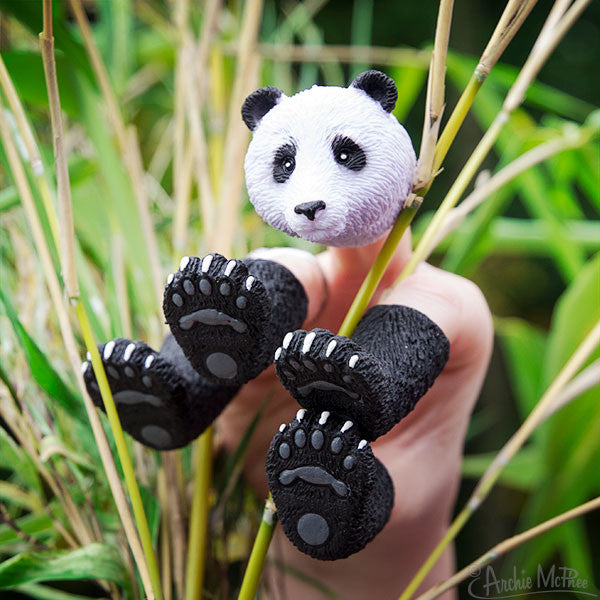 Handipanda - Panda Finger Puppet – Archie McPhee