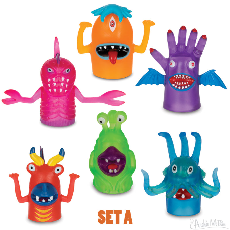 Fantastic Finger Monsters - Set of 6 – Archie McPhee