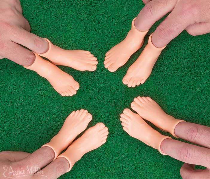 Finger Feet - Archie McPhee & Co.