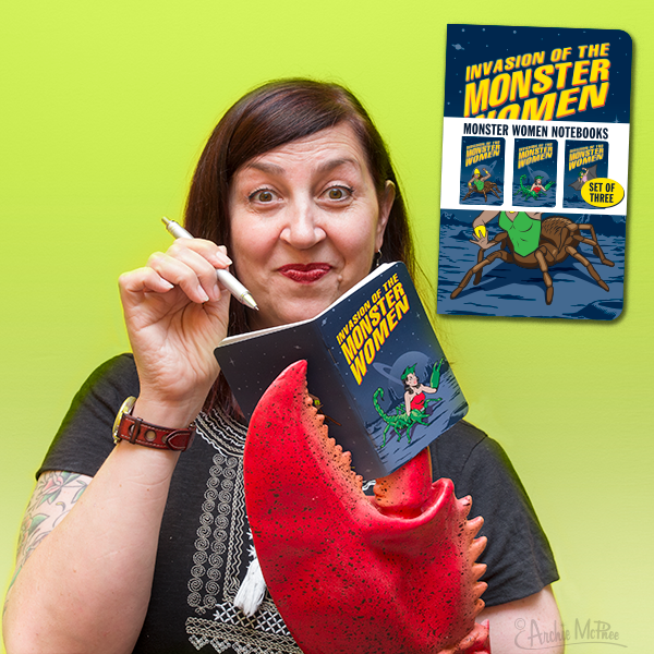 Monster Women Notebooks – Archie McPhee