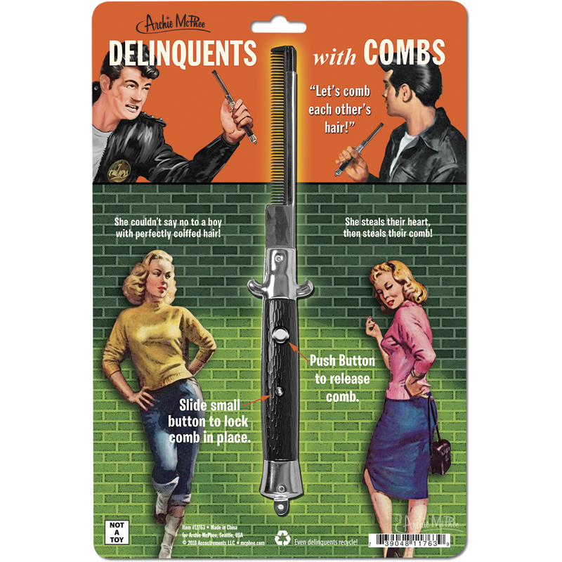 Switchblade Comb – Archie McPhee